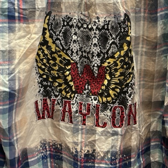 GAP | Shirts | Upcycled Gap Blue And Red Waylon Casual Button Down ...